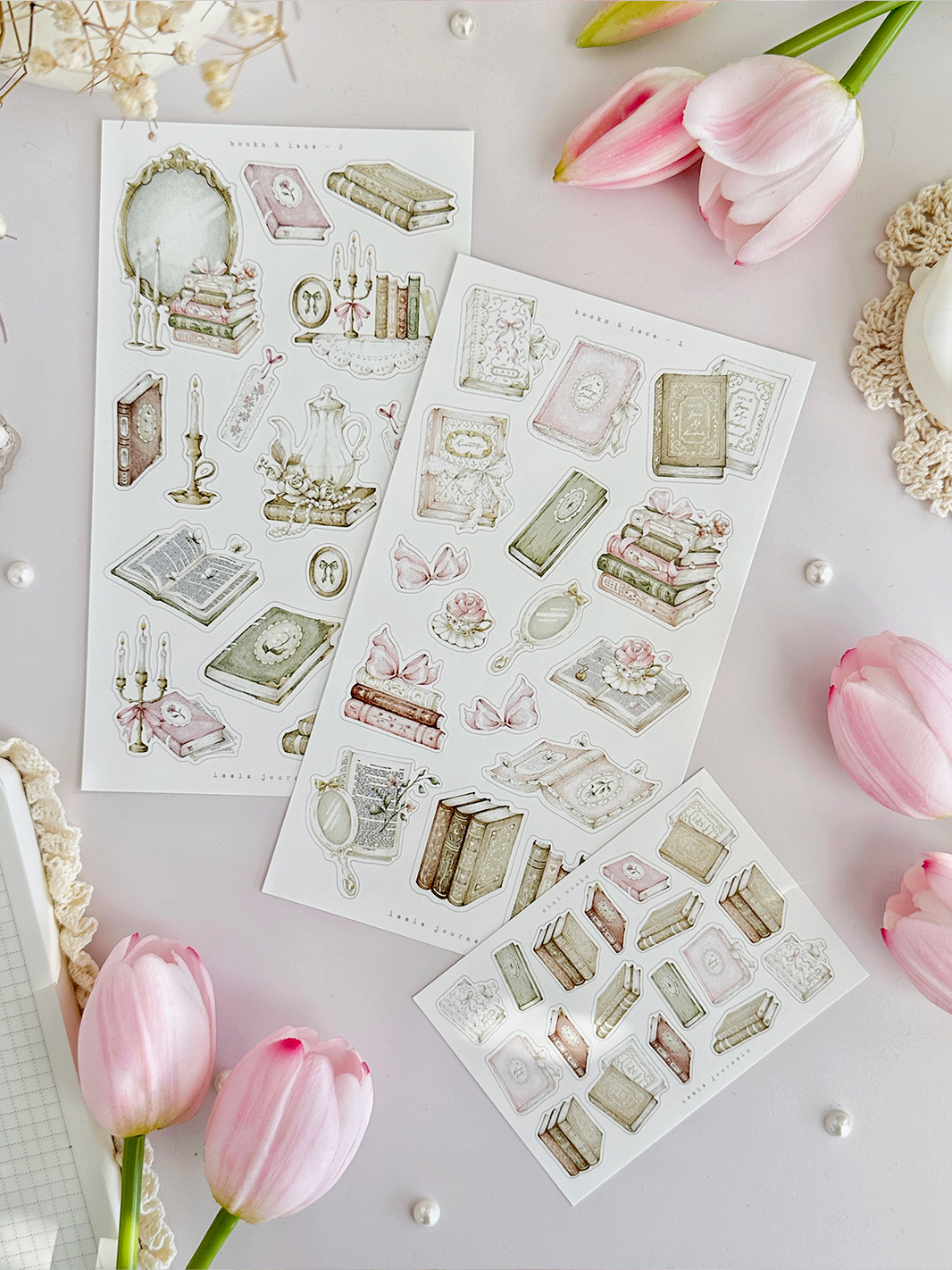sticker sheets – leela journals