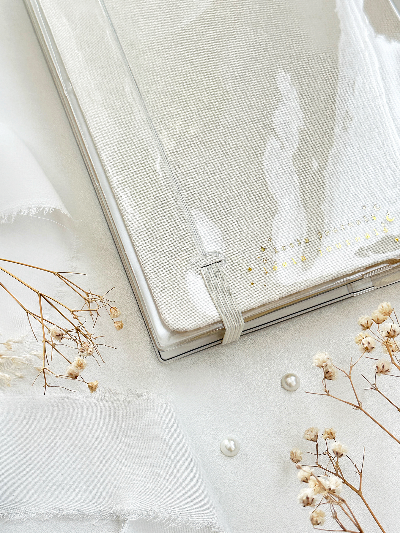 A5 | 160gsm | clear jelly notebook cover – leela journals