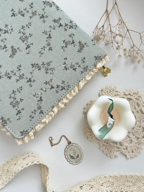 A5 | lily of the valley notebook cover – leela journals