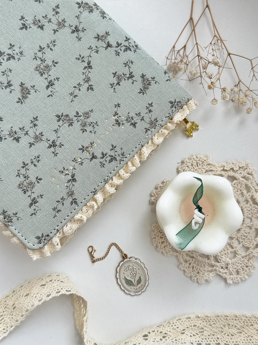 A5 | lily of the valley notebook cover – leela journals
