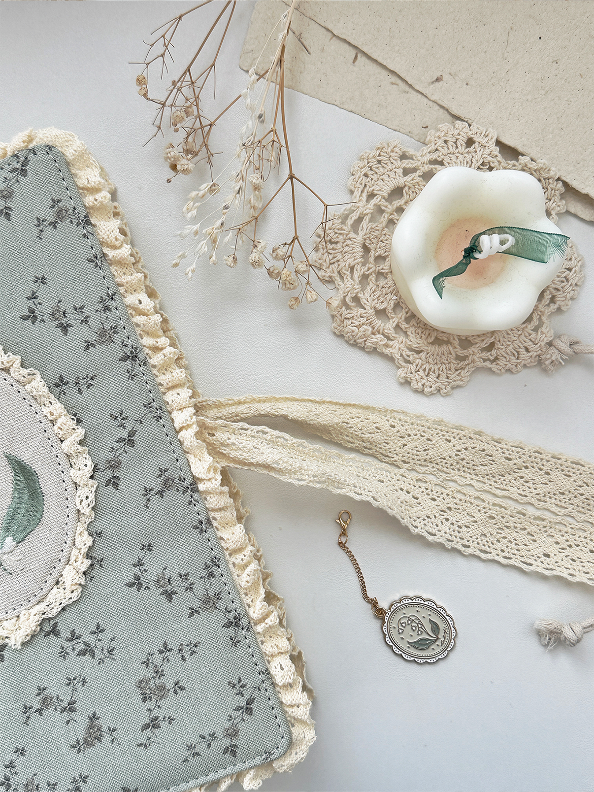 A5 | lily of the valley notebook cover – leela journals