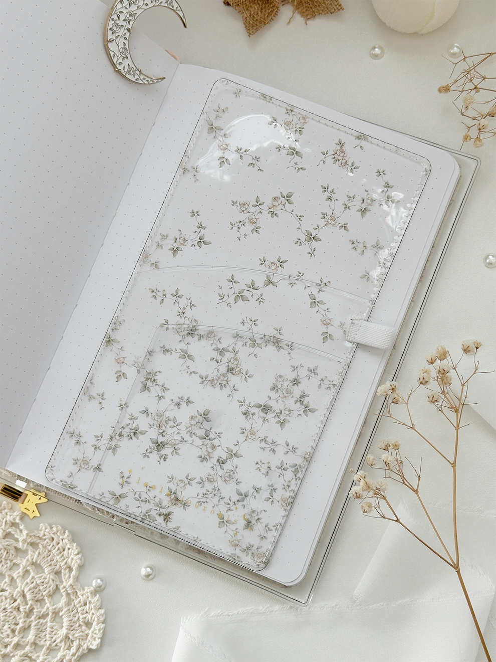 jelly pocket insert w/ pen loop – leela journals