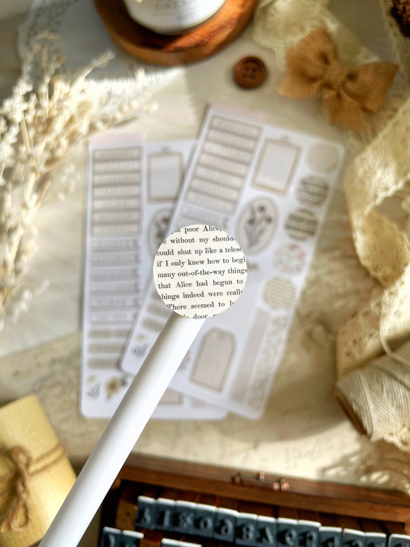 journaling kit sticker sheet - 1pc – leela journals